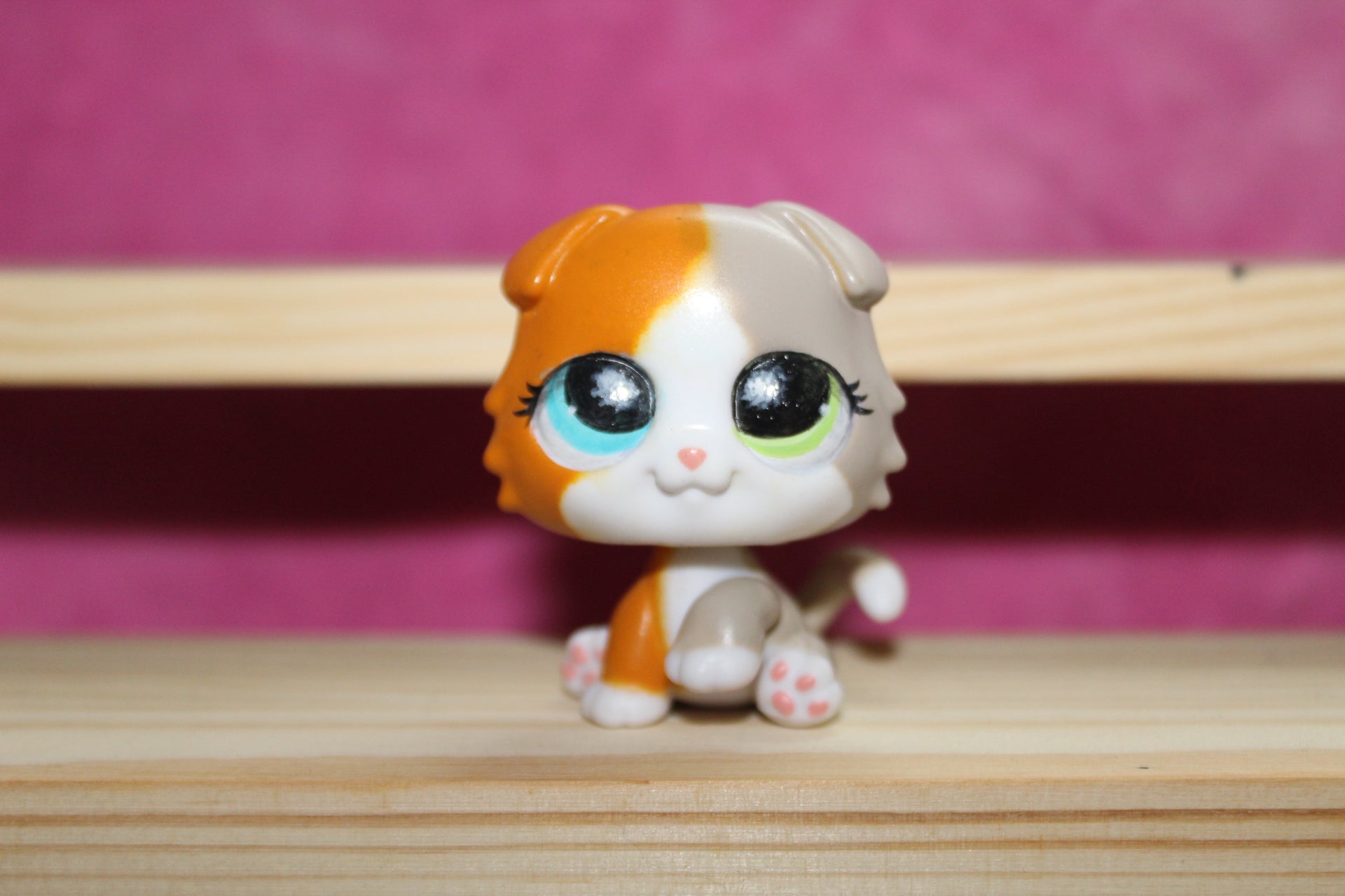 Authentic lps Eye Repainted cat, made by LPSSmoothie!